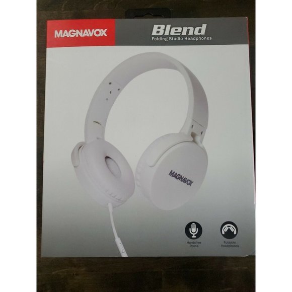 Magnavox | Headphones | Magnavox Blend Folding Studio Headphones ...